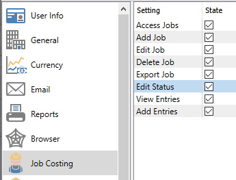 Job Costing - Spire User Manual - 3.11