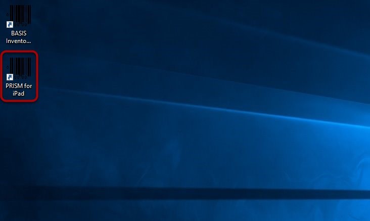 A. How To Login To PRISM Desktop - BarcodeApps Manual - 1