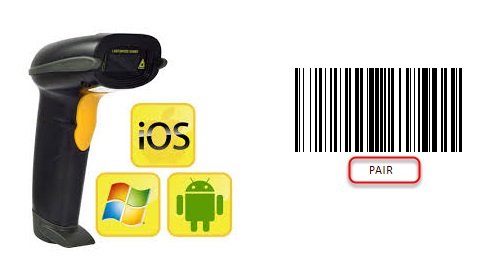 iii. Pairing With A Bluetooth Scanner - BarcodeApps Manual - 1