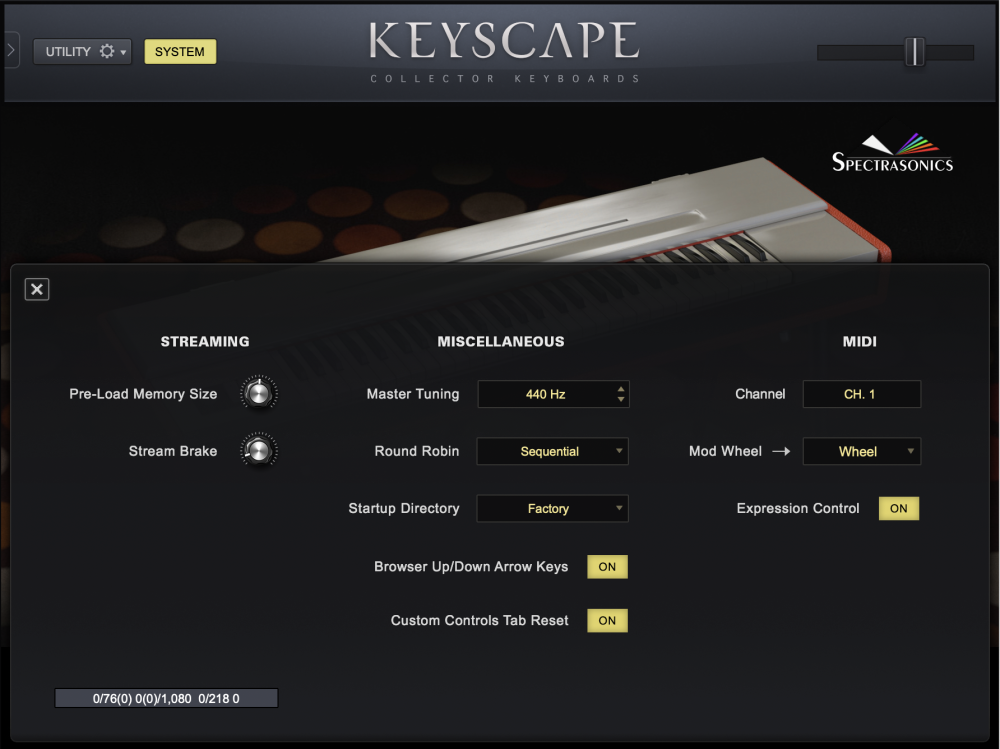 System - Keyscape - 1.3