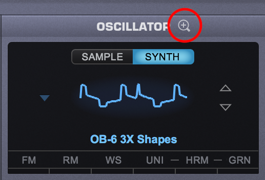 Oscillator Zoom - Omnisphere 2 - 2.8