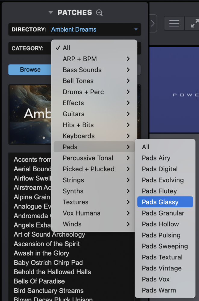 Browser Header - Omnisphere 3 - 3.0
