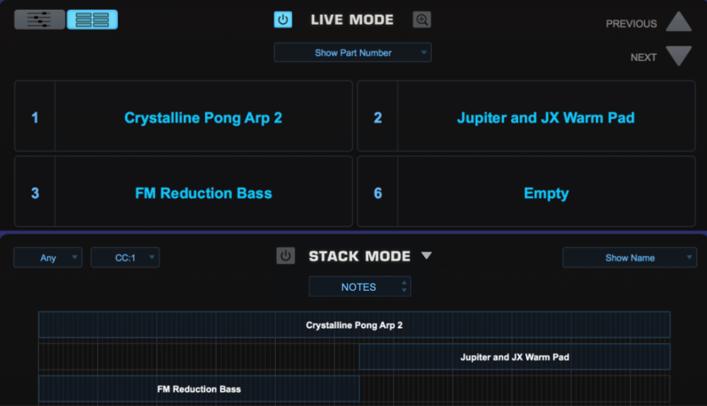 Stack Mode Note Regions - Omnisphere 3 - 3.0