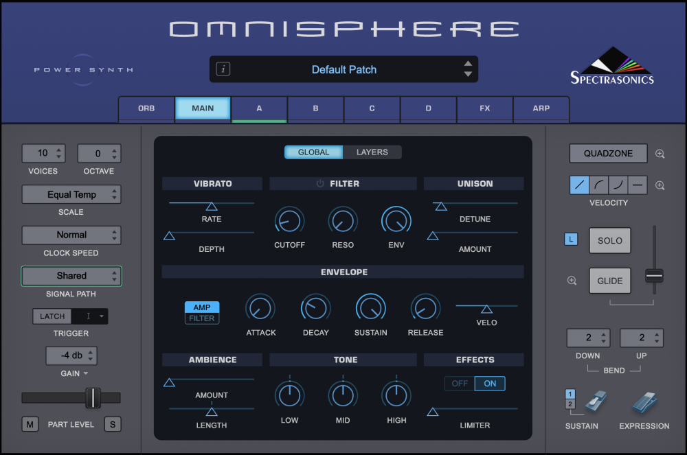 The Main Page - Omnisphere 3 - 3.0