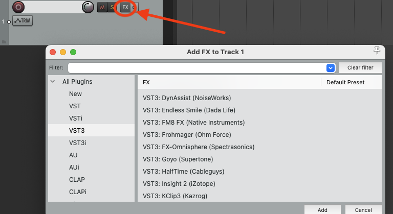 Reaper Host Automation - Omnisphere 3 - 3.0