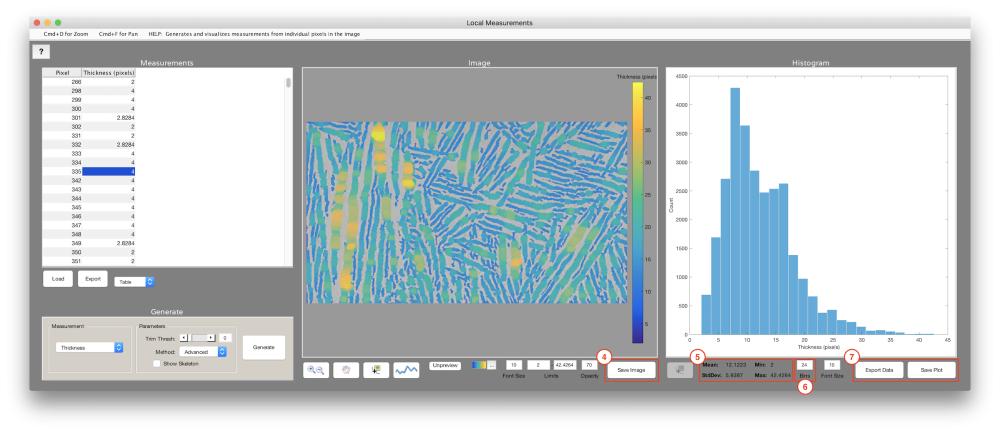 Local Measurements - MIPAR User Manual - v3.2