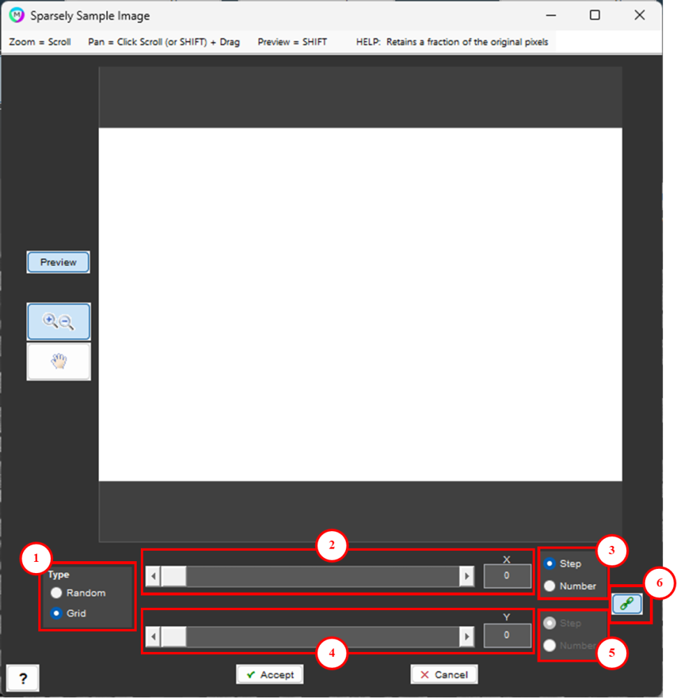 Sparsely Sample Image - MIPAR User Manual - v6.0 beta