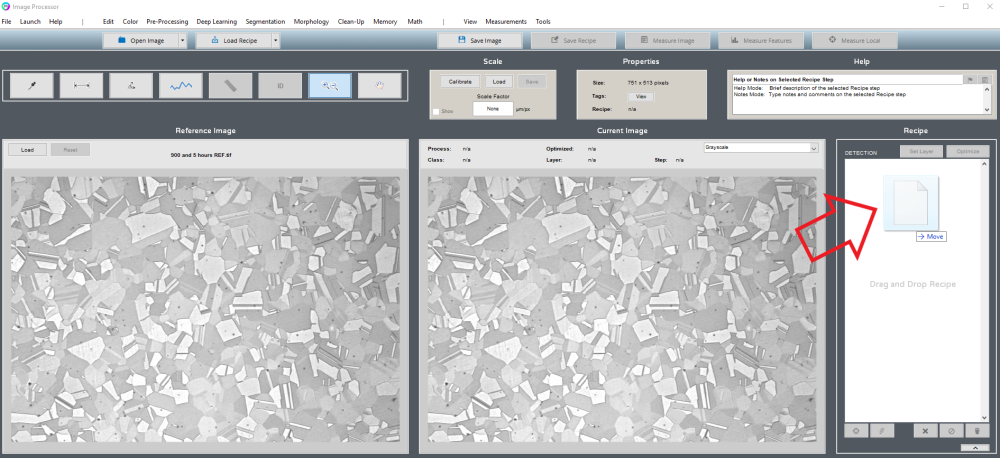 Tracing in Image Processor - MIPAR User Manual - v5.3
