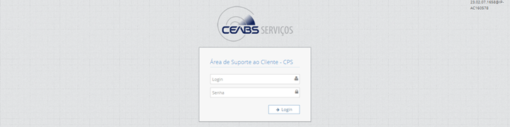 1. O Acesso - CPS – CEABS Plataforma de Serviços - 1