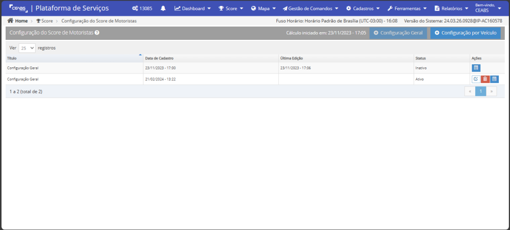 10.1 Configuração do Score de Motoristas - CPS – CEABS Plataforma de ...