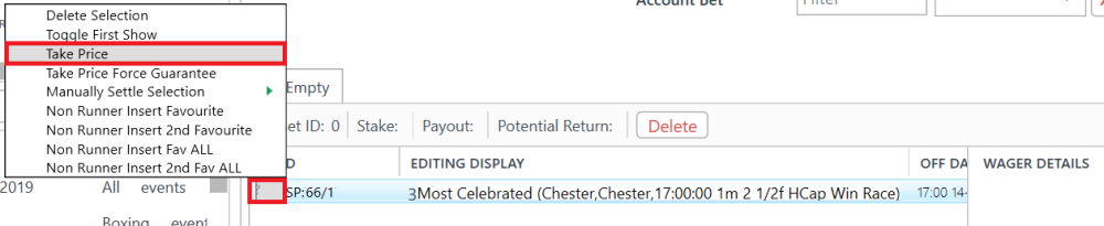 How to: Take Prices - Arkle epos user guide - 1