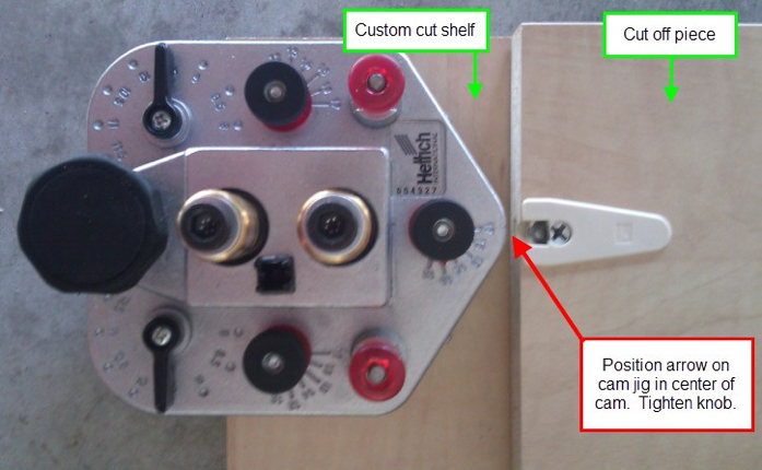The Hettich Cam Jig - Installation Manual - 1