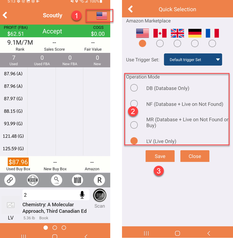 Operation Modes - ASellerTool Scoutly and TurboLister User Guide - 1
