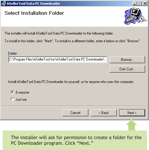 Installing PC Dowloader - ASellerTool Scoutly and TurboLister User ...