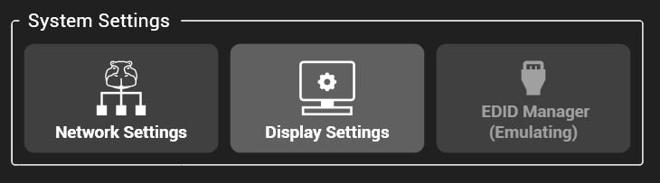 EDID Manager - Hippotizer V4 - 4.8.0