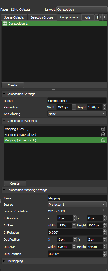 Composition Properties - SHAPE - 4.7.3
