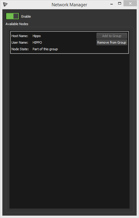 Network Manager - SHAPE - 4.2