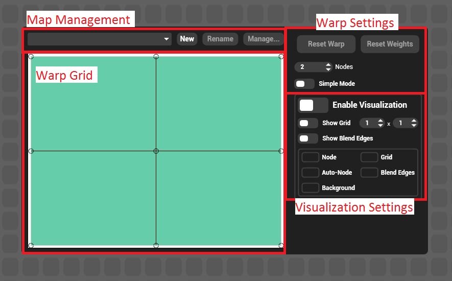 Screen Warp Editor - Hippotizer V4 - 4.8.0
