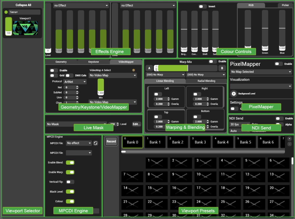 2D Viewport - Hippotizer V4 - 4.6.1