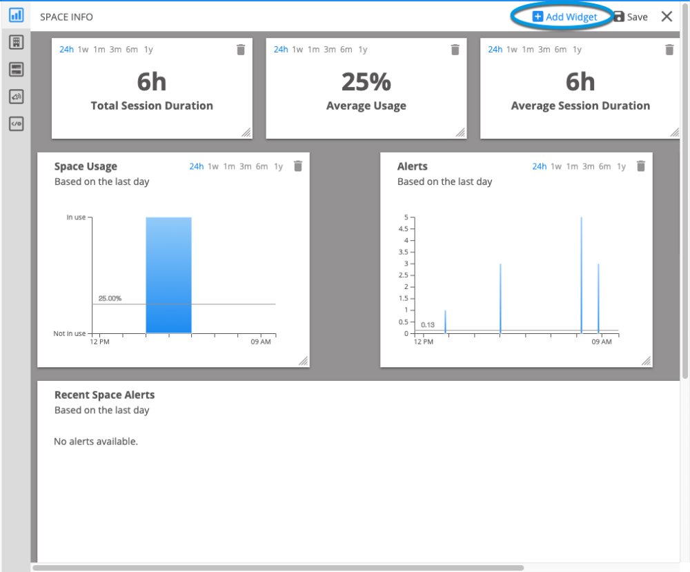 Adding New Charts in Dashboard - Kramer Control - 1