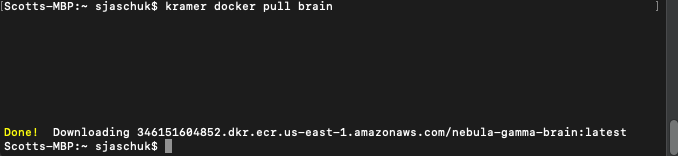 Docker Brain Setup - Kramer Control - 1