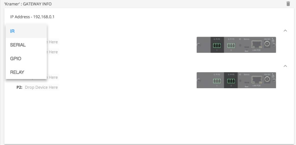 Added Kramer Hardware Types - Kramer Control - 1