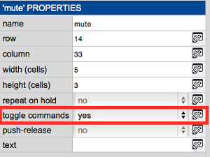 Toggling Command Buttons - K-Touch - 1
