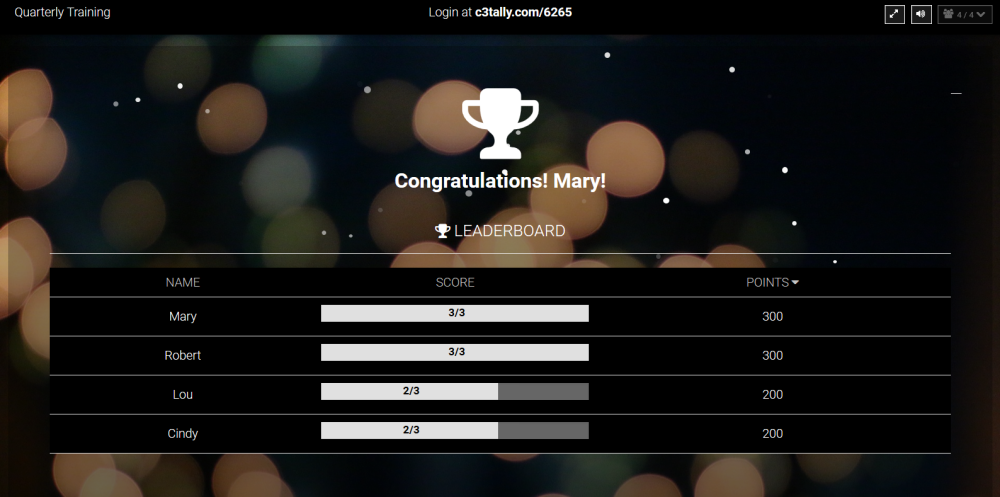 Editing the intro screen and closing screen - Tally User Guide - 1