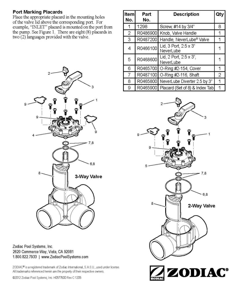 JANDY VALVES - 4115 CCWP - 1