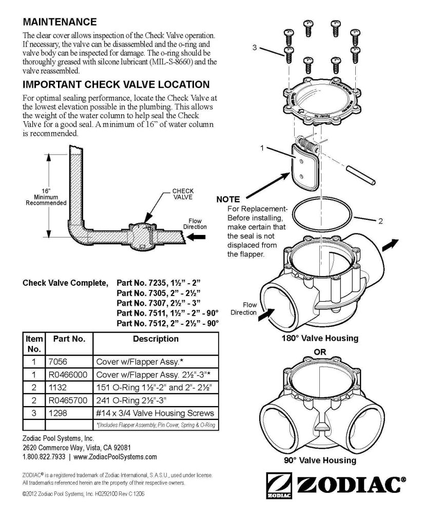 JANDY VALVES - 4115 CCWP - 1