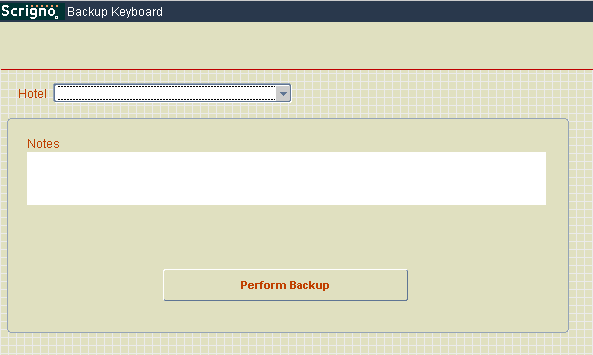 Backup Keyboard - EasyMeal WEB Manuale - 1