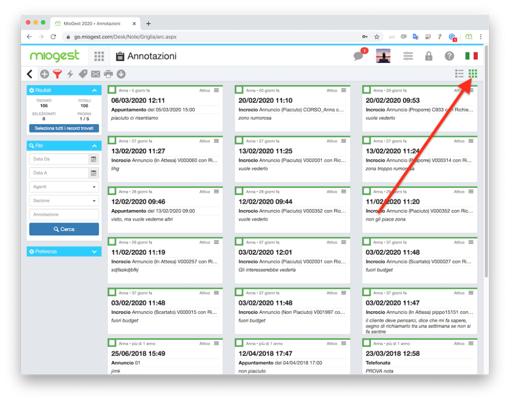 Annotazioni - Manuale di utilizzo - 1