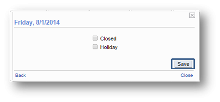 Options - NCR Console for Aloha - 1