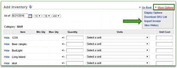 Import Invoices - Store User Guide - 2