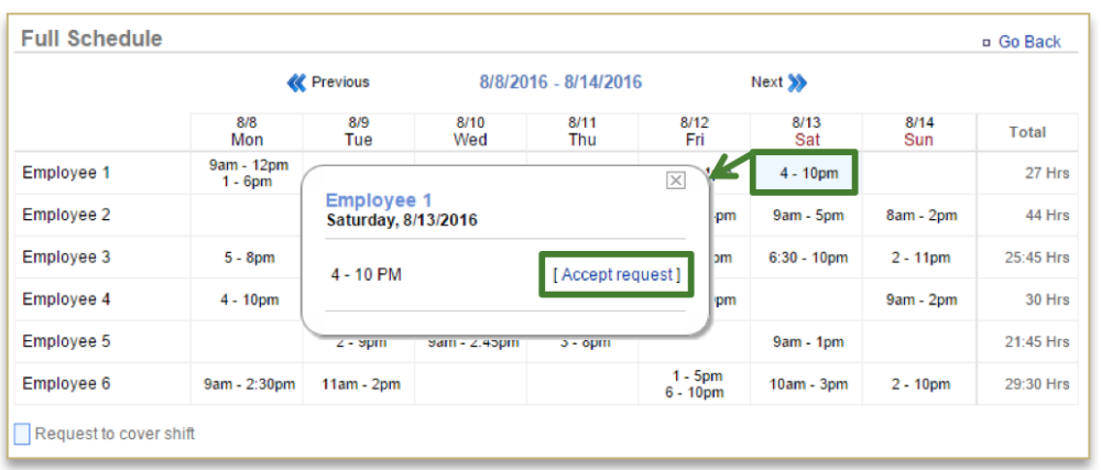 Shift Swap Requests – Employee - Store User Guide - 2