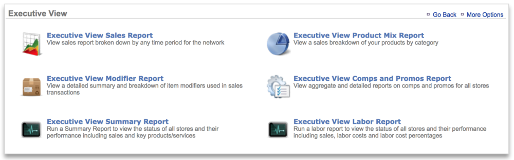 Executive View Reporting - Store User Guide - 2