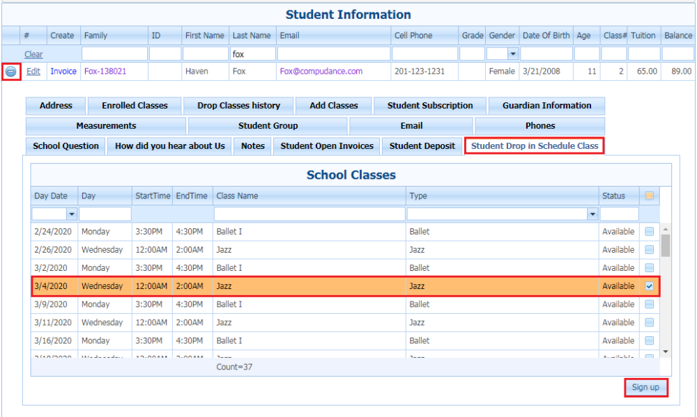 Drop-In Classes - Compudance Online Helpdesk - 1