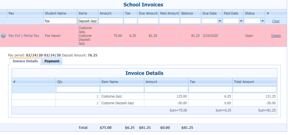 Income Category Price - Compudance Online Helpdesk - 1