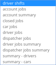 Generating reports - Admin Panel - Legacy