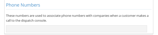Manage your company profiles - Admin Panel - Legacy